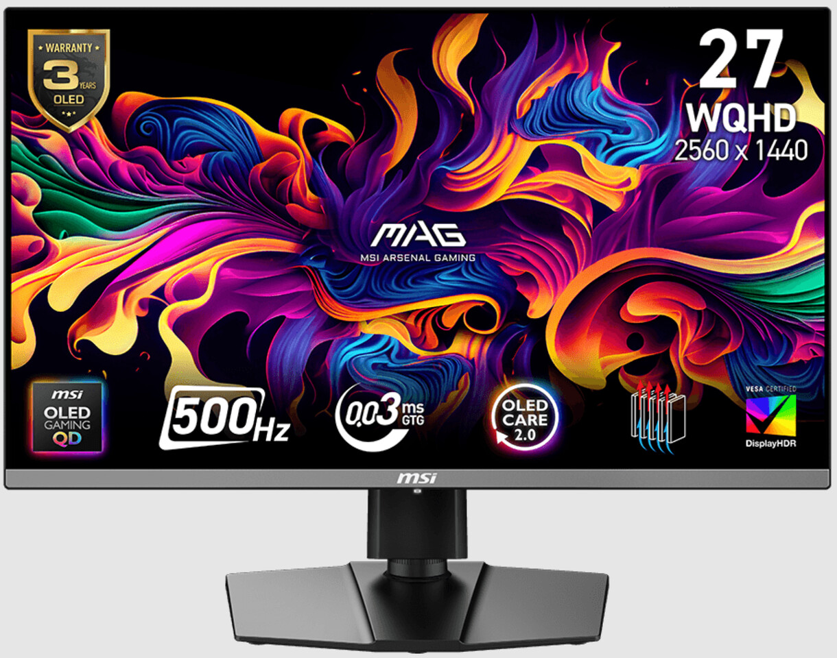 MSI MAG 272QP QD-OLED X50: 27 дюймов скорости и цвета - PC Review.kz