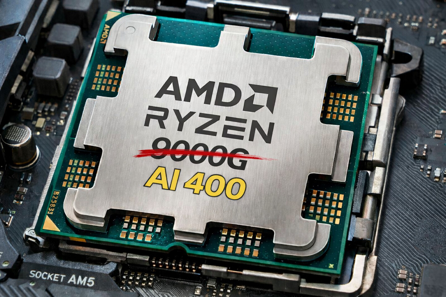 AMD готовит настольные APU Ryzen AI 400 для Socket AM5 с поддержкой ...